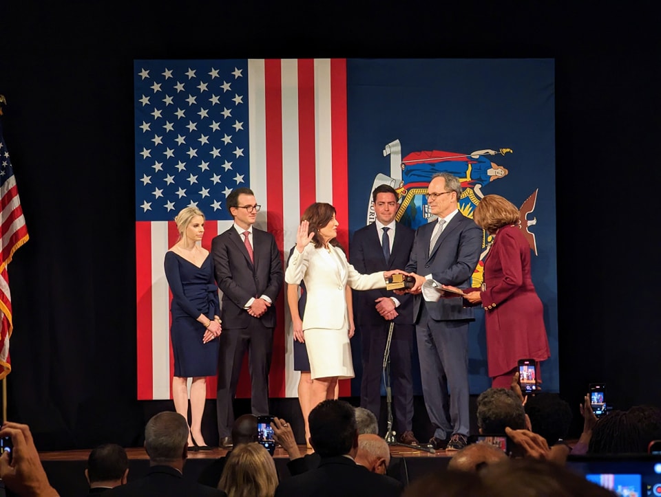 Sundquist Shares Experience At Hochul Inauguration | News, Sports, Jobs ...